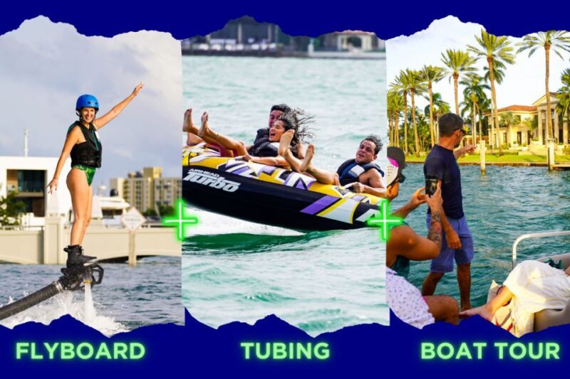 Aqua Excursion - Flyboard + Tubing + Boat Tour - The Practical Side: Timing, Group Size, and Booking