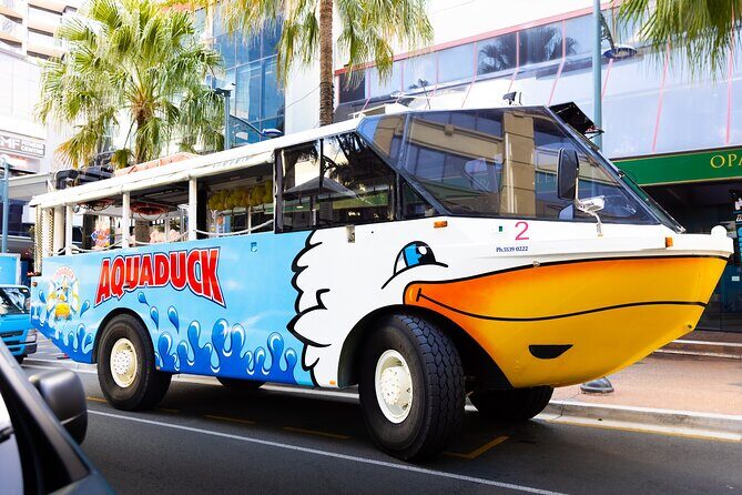 Aquaduck Gold Coast 1 hour City and River Tour - The Land-into-Water Transition