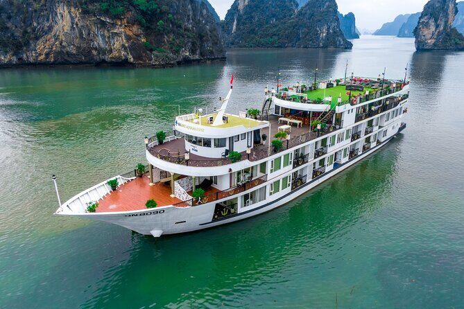 Aquamarine Cruise Luxury Halong Bay 2 Days 1 Night - Key Points