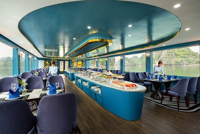 Arcady Halong 5 Star Day Cruise: Buffet Lunch and Sunset Party - FAQ