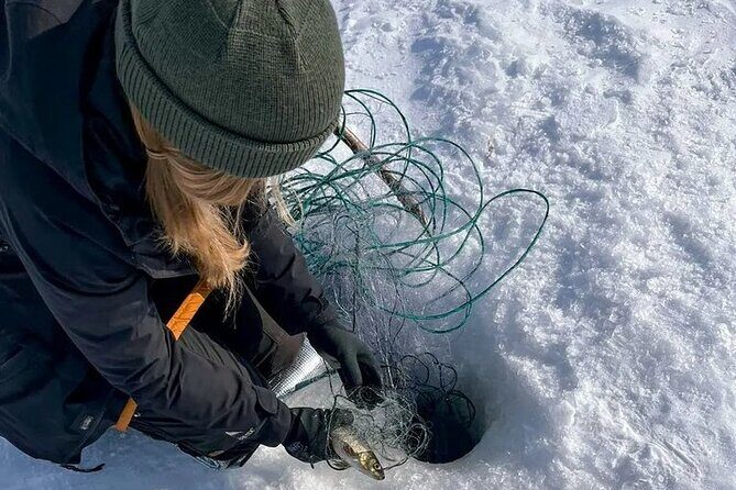 Arctic Fishing & Open Fire Cooking - A Closer Look at the Arctic Fishing & Open Fire Cooking Tour