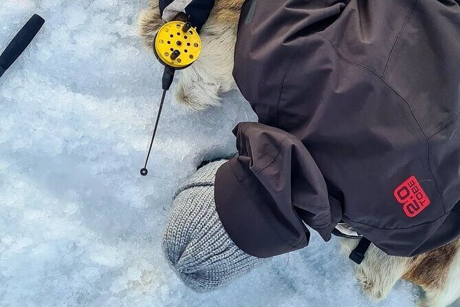 Arctic Fishing & Open Fire Cooking - Cooking Over the Open Fire