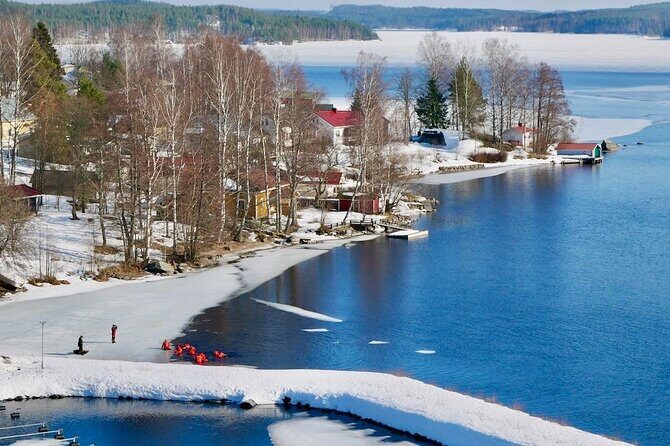Arctic Ice floating in Puumala - How the day unfolds