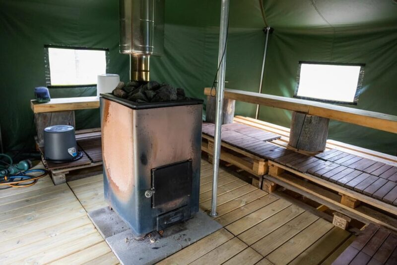 Arctic Tent Sauna Experience with Ice Swimming - Key Points