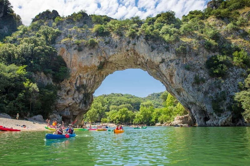 Ardèche Sportive descent of the Ardèche Gorges: approximately 6 hours, 32 km - An In-Depth Look at the Canoe Descent