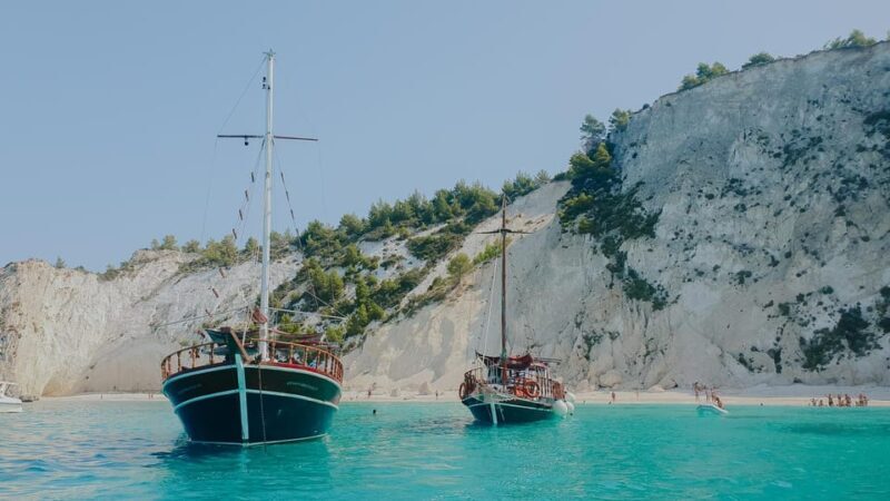 Argostoli: Full-Day Boat Trip with Lunch & Unlimited Drinks - Key Points