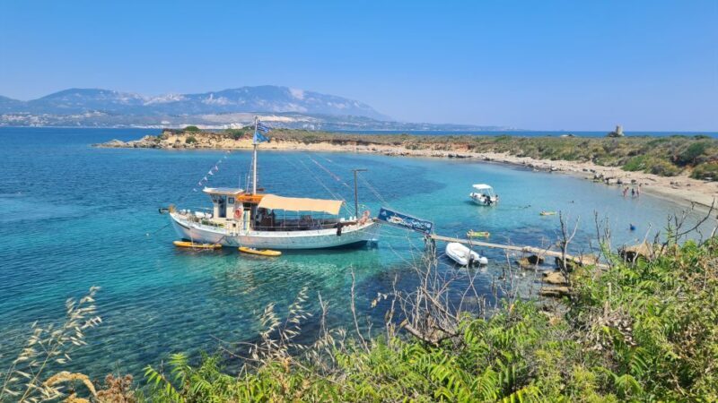 Argostoli: Full-Day Traditional Boat Cruise with Lunch - Key Points