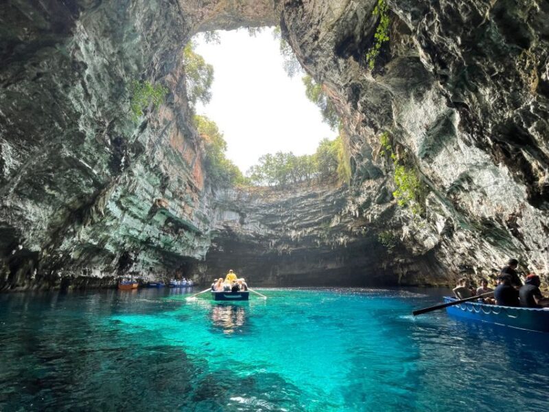 Argostoli: Melissani Lake, Drogarati Cave, and Myrtos Beach - The Value of the Tour