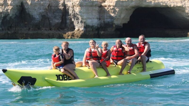 Armação de Pêra: Banana Boat Inflatable Ride - The Sum Up