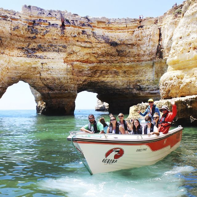 Armação de Pêra: Guided Boat Tour of Benagil's 15 Best Caves - An Authentic Coastal Adventure on the Algarve