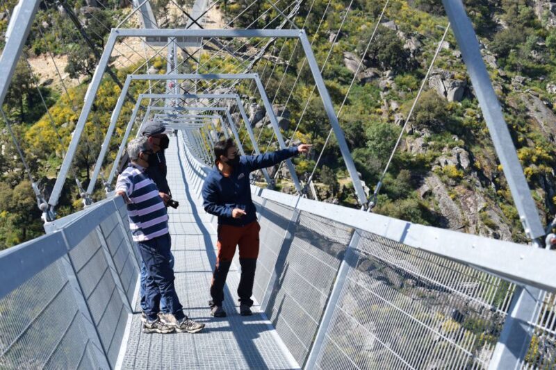 Arouca: Guided Tour Paiva Walkways + 516 Suspension Bridge - The Sum Up