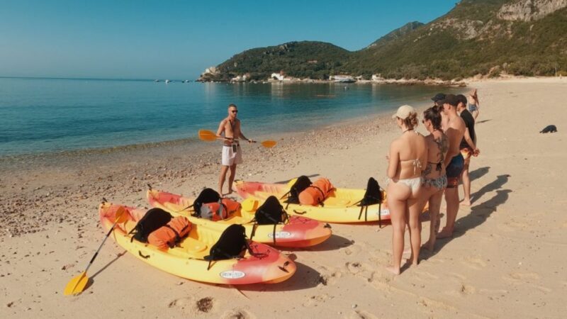 Arrábida: Kayak Snorkeling & Beach Lounge/Pick-Up Available - FAQs