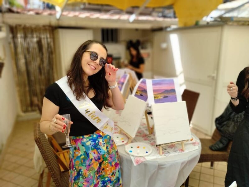Art Workshop in Naples city centre with Aperitif - What Makes This Workshop Stand Out