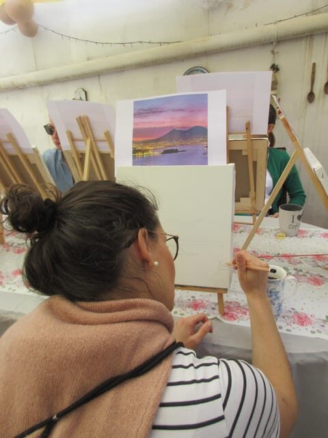 Art Workshop in Naples city centre with Aperitif - Challenges and Considerations