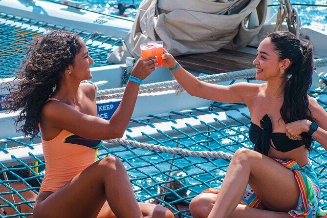 Aruba Morning Snorkel Sail aboard Palm Pleasure Catamaran - Key Points