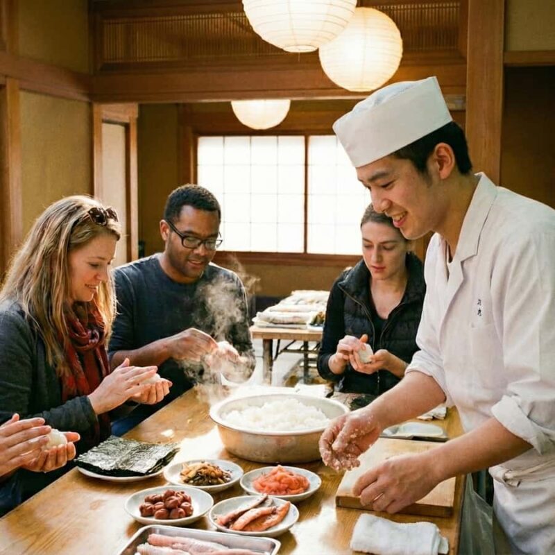 Asakusa Tokyo Early-Bird Onigiri Making Class with a Chef - An Authentic Morning in Tokyo: What to Expect