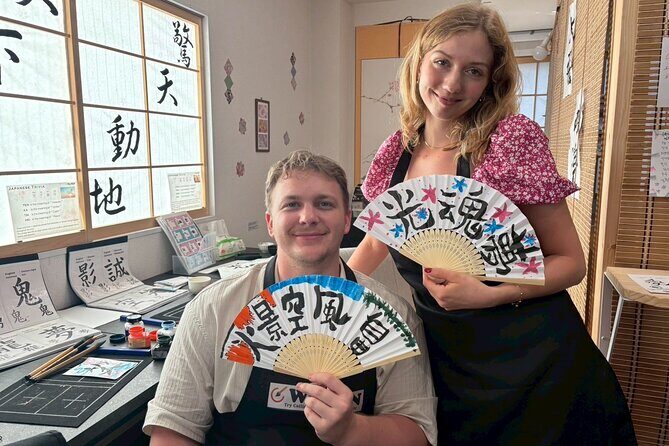 AsakusaJapanese Calligraphy & Make your original folding fan! - Who Will Love This Tour?