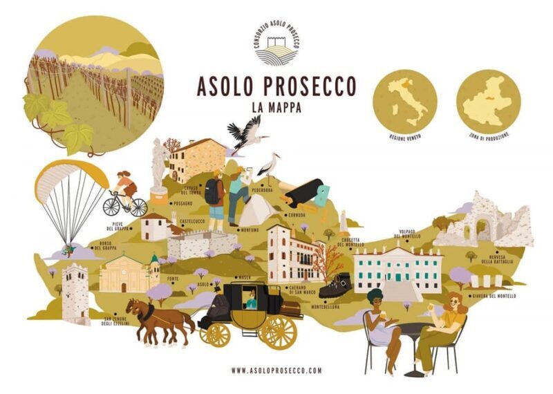 Asolo: Prosecco and Art - private tour&taste with Sommelier - FAQ