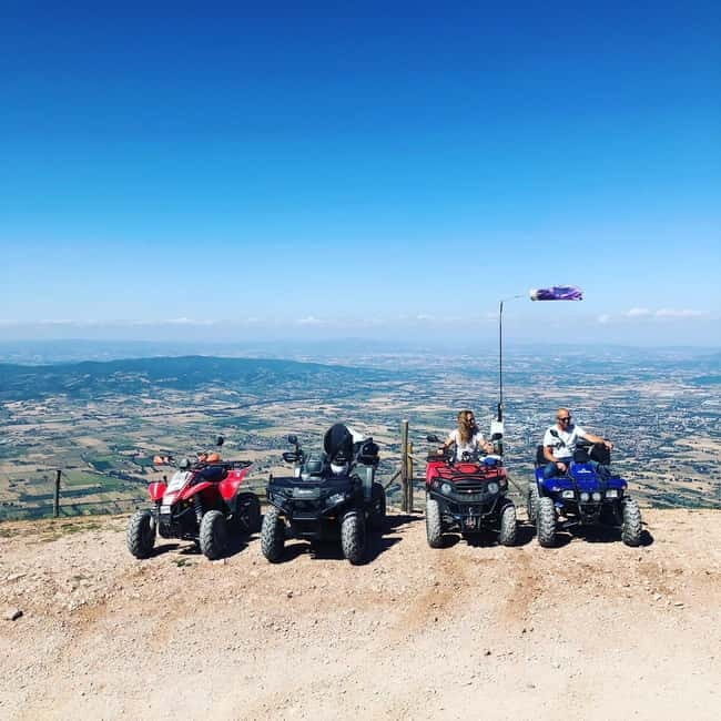 Assisi: Guided quad bike adventure with aperitif - Key Points