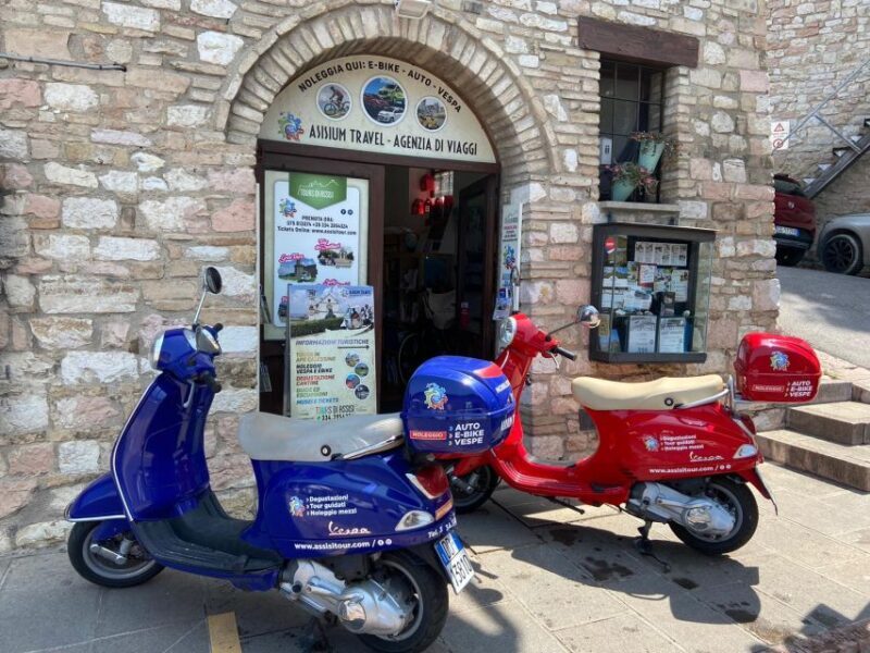Assisi Rental Vespa '125cc - full day - What to Expect on Your Vespa Day in Assisi and Umbria