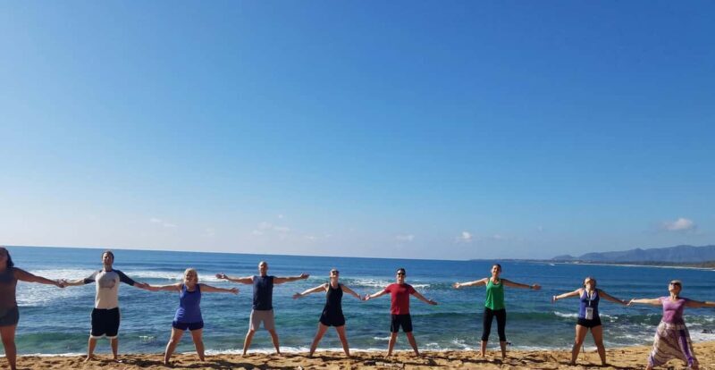 At the Kauai Shores Hotel: Kauai Yoga on the Beach Class - The Experience in Detail