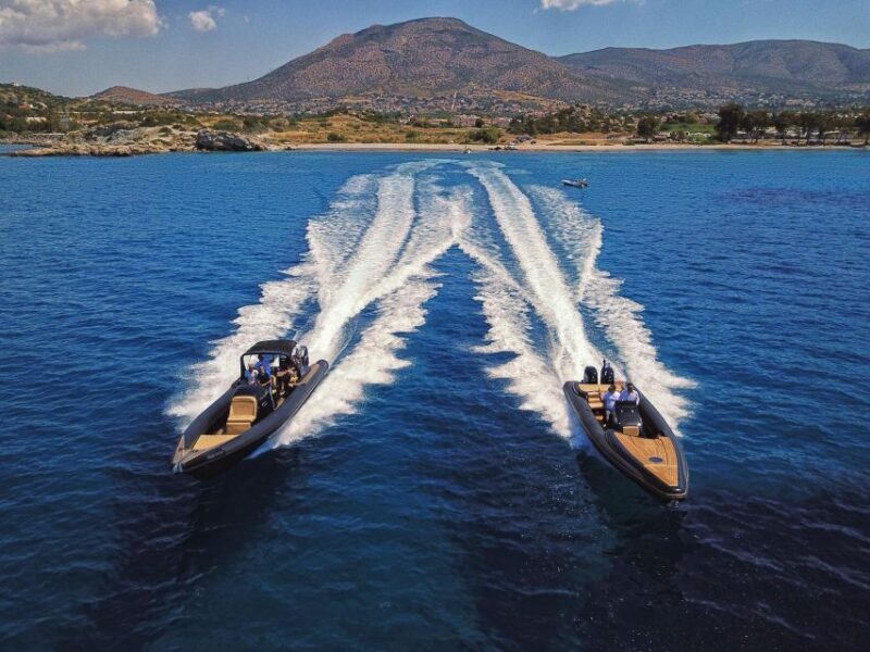 Athenian Riviera  Sounio - Arsida & Fleves islets - Exploring the Athenian Riviera by Private Boat: An Authentic Greek Coastal Experience