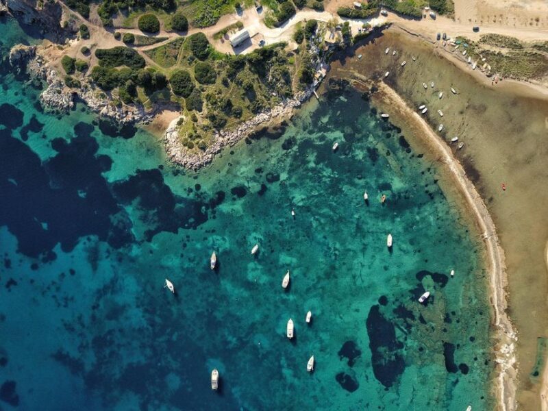 Athenian Riviera  Sounio - Arsida & Fleves islets - Highlights of the Private Boat Cruise