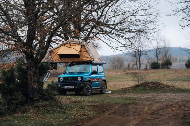 Athens: 3-Day Camping Athens - Evia Mountain 4X4, Hike, Yoga - A Practical Guide to Your Mountain Escape