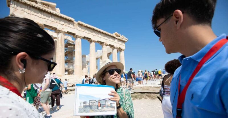 Athens: Acropolis Guided Walking Tour & Plaka Audio Tour - Key Points