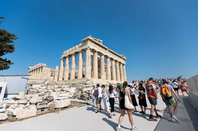 Athens: Acropolis Guided Walking Tour & Plaka Audio Tour - Visiting Plaka with the Audio Tour