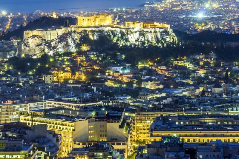 Athens by Night: 4-Hour Guided Private Tour - Detailed Breakdown of the Itinerary