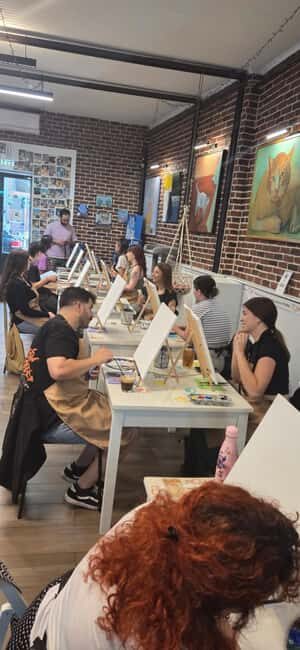 Athens: Cat Café Paint & Sip Experience - An Honest Look at the Athens Cat Café Paint & Sip Experience