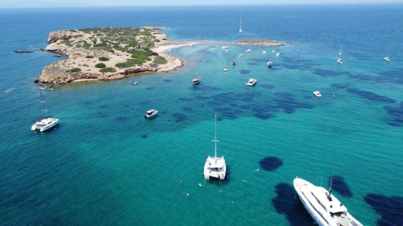 Athens: Catamaran Cruise with Light Lunch and Wine - The Itinerary in Detail