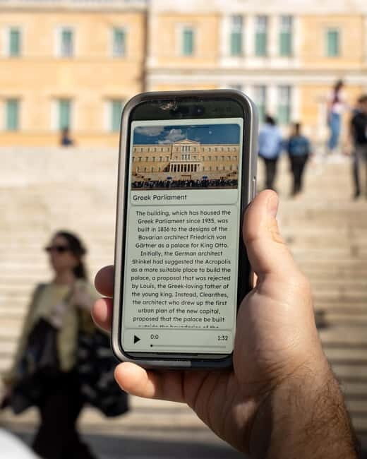 Athens: Custom tours inside an AI powered mobile app - Practical Details: Navigating the Experience
