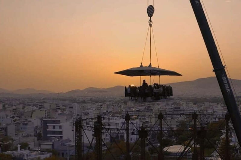 Athens: Dinner in the Sky Experience - Key Points