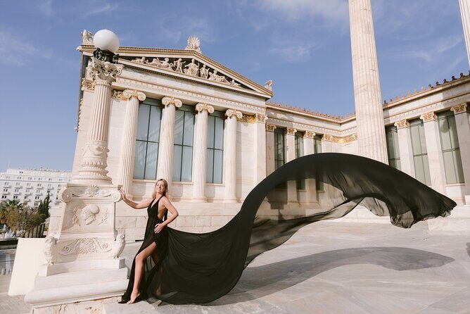 Athens Flying Dress Photo Shoot with a Professional Photographer - Introduction