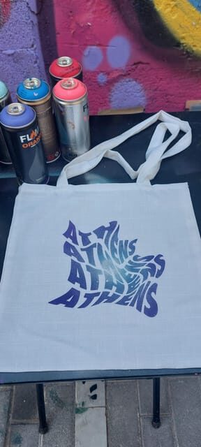Athens: Graffiti Workshop and Tote Bag Painting Experience - The Sum Up