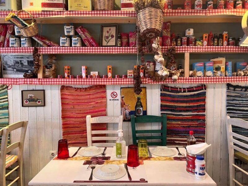 Athens: Greek Cooking Class, Market Visit and Lunch - The Lunch & Atmosphere
