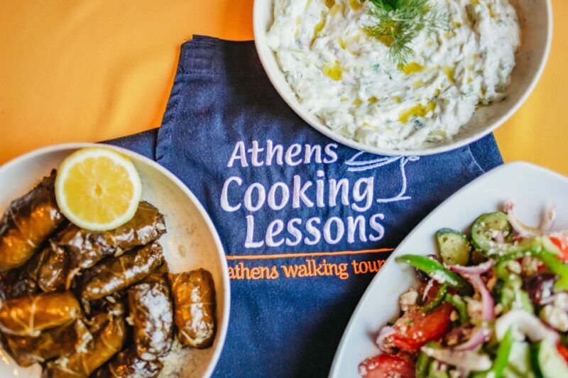 Athens: Greek Cuisine Cooking Class and 3-Course Dinner - Practical Details