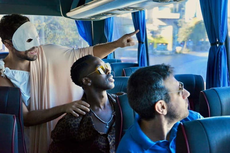 Athens: Greek Theatre Sightseeing Bus Tour - Key Points