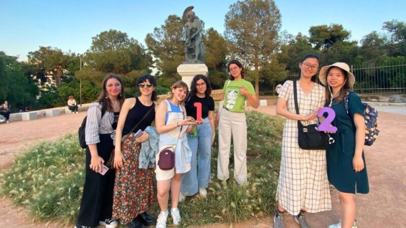 Athens Hills: Private Mythology Treasure Hunt w Food Stops - Visiting Athens Landmarks and Panoramas