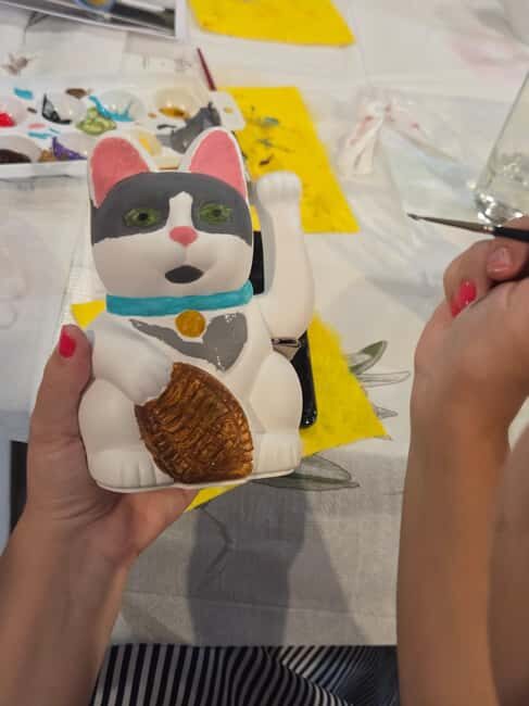 Athens: Paint Your Own Maneki Neko at Cat Cafe - A Look at What to Expect