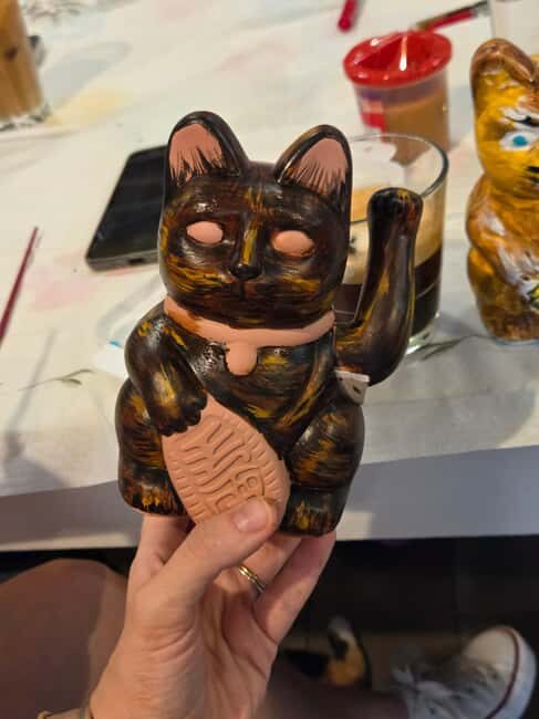 Athens: Paint Your Own Maneki Neko at Cat Cafe - FAQs