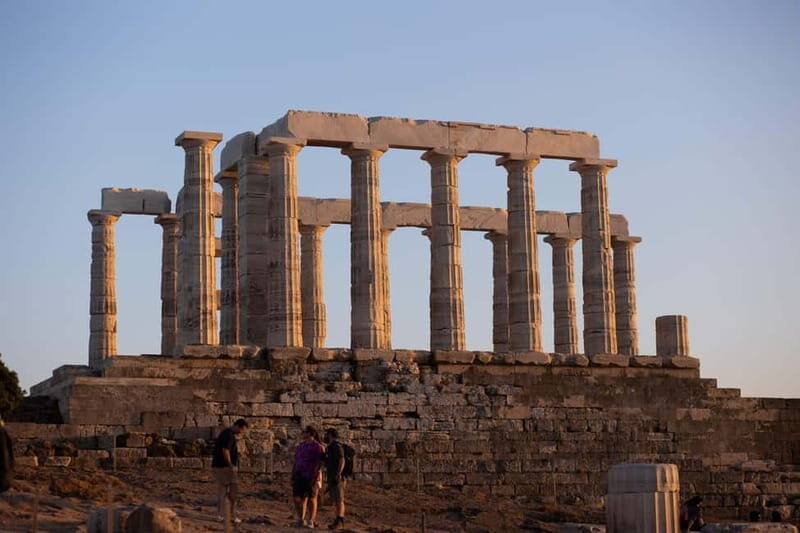 Athens: Sunset Tour to Cape Sounion & the Temple of Poseidon - Transportation & Group Size