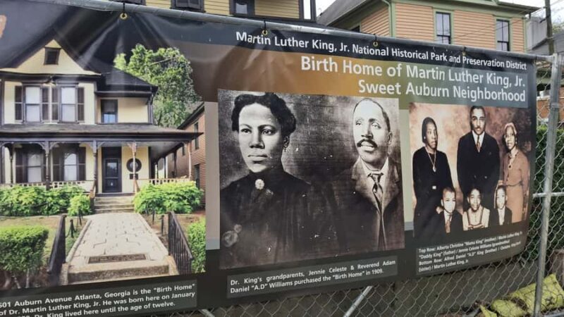 Atlanta: Guided Walking Tour of the Martin Luther King Jr District (in French) - Starting Point: The Martin Luther King Jr. National Historical Park