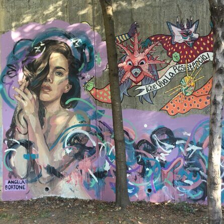 Atlanta Street Art and BeltLine Tour with Happy Hour and Activity - Forward, Warrior! Mural Project