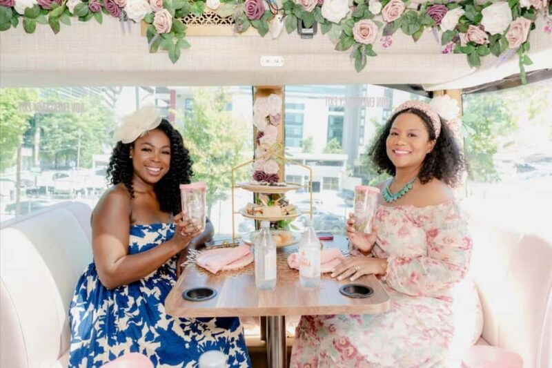 Atlanta: Tea Around Town Bus Tour with City Highlights - Key Points