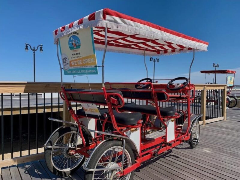 Atlantic City: Surrey Bike Rental - The Practicalities: Price, Duration, and What’s Included
