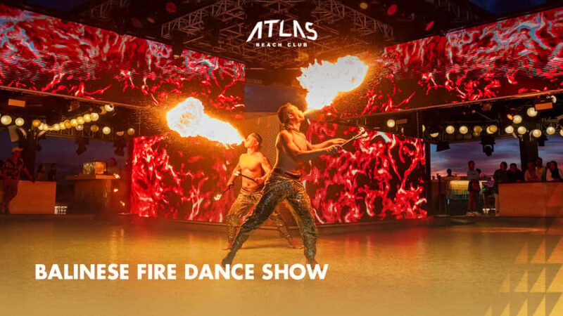 Atlas Beach Club Bali: One Day Pass / F&B Credit Voucher - The Sum Up