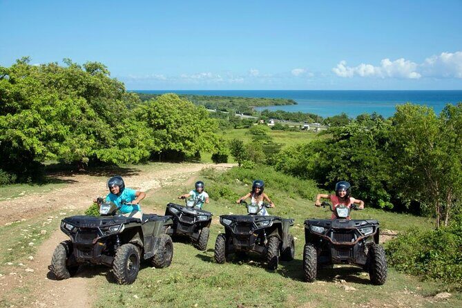 ATV and Bamboo Rafting Adventure with Pick Up from Montego Bay - Key Points